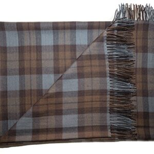 The Celtic Croft Outlander Blanket Premium Lambswool Tartan