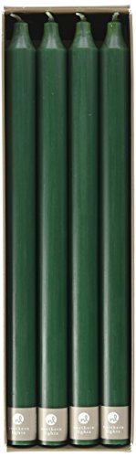 Northern Lights Candles Nlc Premium Tapers 12Pc Hunter Green 12 Inch