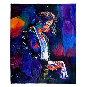 dia noche fleece blankets soft fuzzy 4 sizes! dianoche – the final performance michael jackson – toddler 40″ x 30″