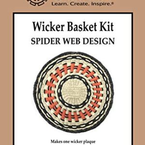 Wicker Basket Kit - Spider Web Design