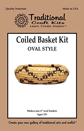 Coiled Basket Kit - Oval Shape