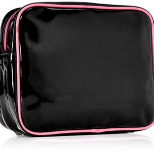 PUMA(プーマ) Puma J20072 Horizontal Enamel Mini Shoulder Bag, Black Pink