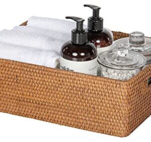 Kouboo 1060121 Laguna Rattan Shelf & Organizing Basket