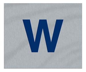 fly the w sweatshirt blanket 50″ x 60″ (heather grey)