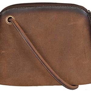 STS Ranchwear Cowhide Classic Crossbody Cowhide/Tornado Brown One Size