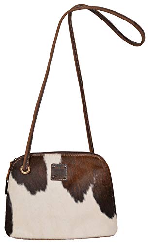 STS Ranchwear Cowhide Classic Crossbody Cowhide/Tornado Brown One Size