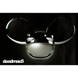 aquarius deadmau5 black poster, 24 by 36-inch