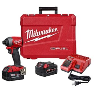 milwaukee 2853-22 m18 fuel 1/4″ hex impact driver xc kit