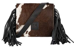 sts ranchwear cowhide miss kitty crossbody cowhide/black one size