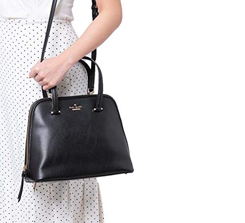 Kate Spade New York Patterson Drive Medium Dome Satchel Purse (Black)