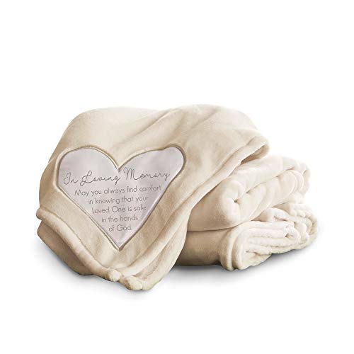 Pavilion Gift Company 19501 Comfort Blanket - in Loving Memory Thick Warm 320 GSM Royal Plush Throw Blanket