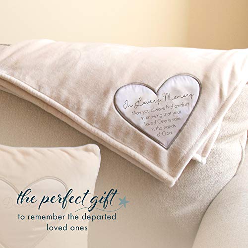 Pavilion Gift Company 19501 Comfort Blanket - in Loving Memory Thick Warm 320 GSM Royal Plush Throw Blanket