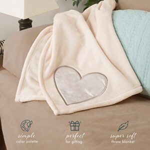 Pavilion Gift Company 19501 Comfort Blanket - in Loving Memory Thick Warm 320 GSM Royal Plush Throw Blanket