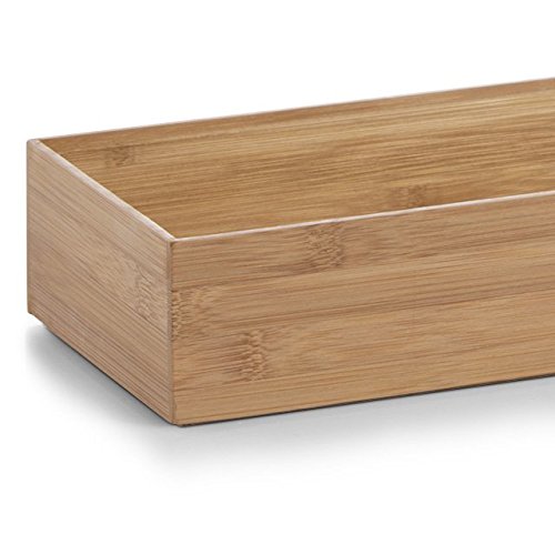 Zeller Storage Box Bamboo , Multi-Colour 30 x 15 x 7 cm 13333