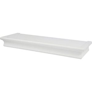 floating shelf 18 wht