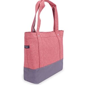 Everest 1002TB Stylish Tablet Tote Bag, Coral, One Size