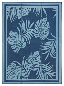 faulkner deluxe 48932 multi-purpose paradise mat, 9′ x 18′, blue