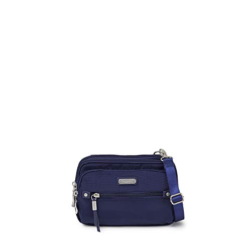 Baggallini New Classic Time Zone RFID Crossbody Bag Navy One Size