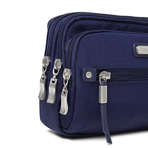 Baggallini New Classic Time Zone RFID Crossbody Bag Navy One Size