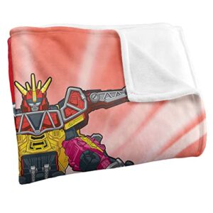 Trevco Power Rangers Dino Ranger Silky Touch Super Soft Throw Blanket 36" x 58"