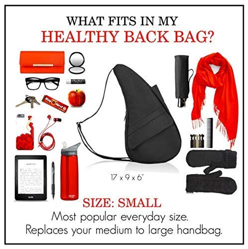 AmeriBag Women's Healthy Back Bag Microfiber Love My Life Small, Chocolate, One Size