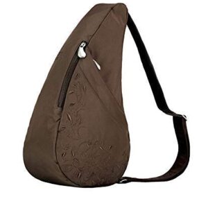 AmeriBag Women's Healthy Back Bag Microfiber Love My Life Small, Chocolate, One Size