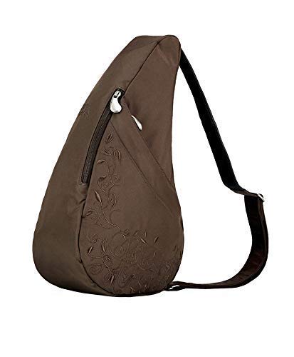 AmeriBag Women's Healthy Back Bag Microfiber Love My Life Small, Chocolate, One Size