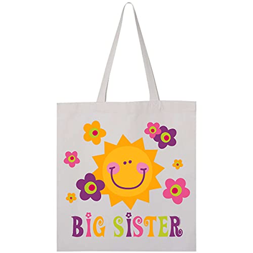 Inktastic Sunny Big Sister Tote Bag 0020 White 16f84