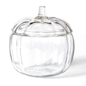 Anchor Glass Pumpkin Candy Jar