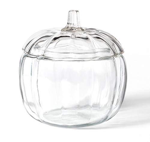 Anchor Glass Pumpkin Candy Jar