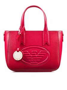 emporio armani y3d083 yh18a 80003 red tote for