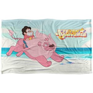 Steven Universe Steven and Lion Officially Licensed Silky Touch Super Soft Throw Blanket 36" x 58"