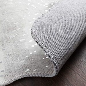 Loloi II Odessa Collection ODE-02 Silver/Grey, Contemporary 3'-10" x 5' Accent Rug