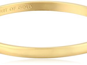 kate spade new york Idiom Collection "Heart of Gold" Bangle Bracelet, 7.75"