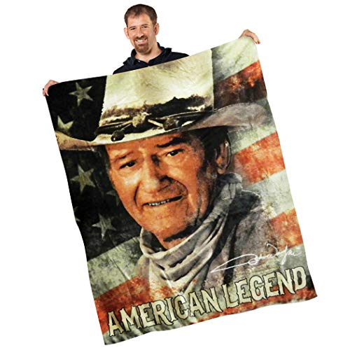 John Wayne The American Legend Polyester Throw Blanket