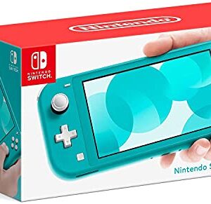 Nintendo Switch Lite Hand-Held Gaming Console - Turquoise (HDH-001) (Renewed)