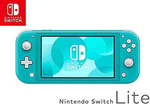 Nintendo Switch Lite Hand-Held Gaming Console - Turquoise (HDH-001) (Renewed)