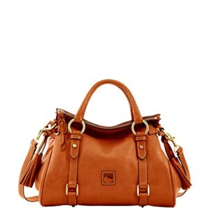 dooney & bourke florentine small satchel, natural/natural trim