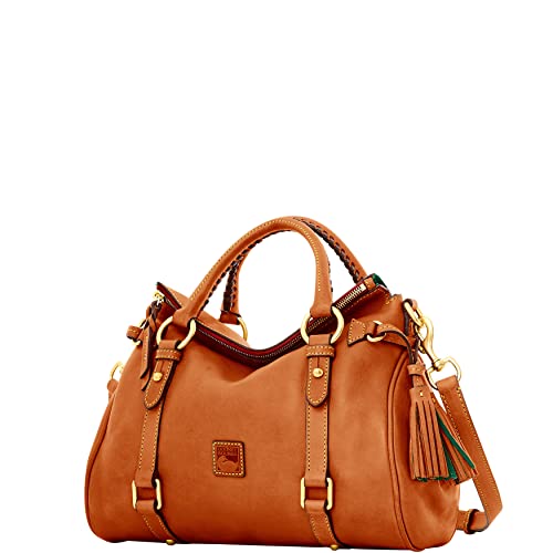 Dooney & Bourke Florentine Small Satchel, Natural/Natural Trim