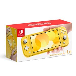 Nintendo Switch Lite Handheld Gaming Console - Yellow (HDH-001) (Renewed)