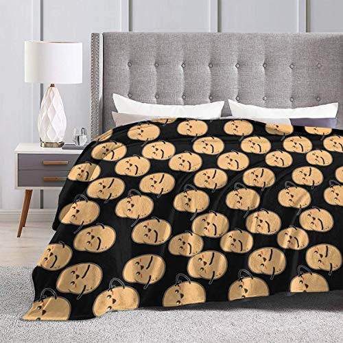 Comfy Soft I'm A Potato Cute Potatoes Throw Blanket, Sherpa Flannel Fleece Home Blanket Wearable Blanket, Queen Size Blankets for Bedroom Living Rooms Sofa Couch, 40"x50"