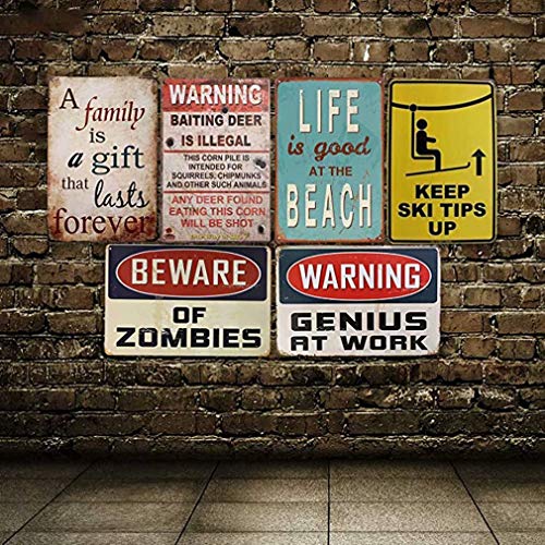 Joycenie Tin Sign New Aluminum Metal Sign Greetings from Key West 8x12 Inch