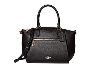 coach elise black/gold one size