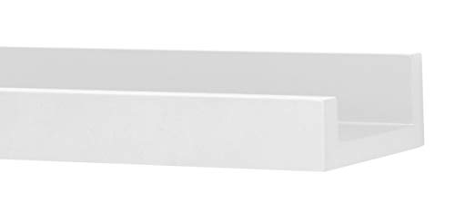 Kiera Grace Modern Floating-Shelves, Set of 4, White