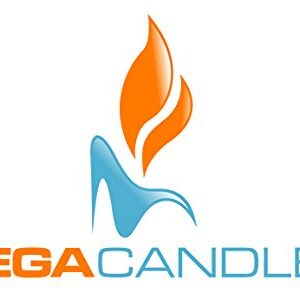 Mega Candles 12 pcs Unscented Rose Gold Votive Candle, Hand Poured Wax Candles 15 Hours 1.5 Inch x 2.25 Inch, Home Décor, Wedding Receptions, Baby Showers, Birthdays, Celebrations, Party Favors & More