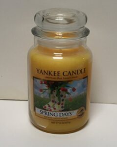 yankee candle spring days large jar candle