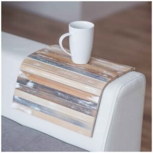 wood sofa arm tray protectors armrest table sofa table coaster sofa tray, tv tray (vintage)