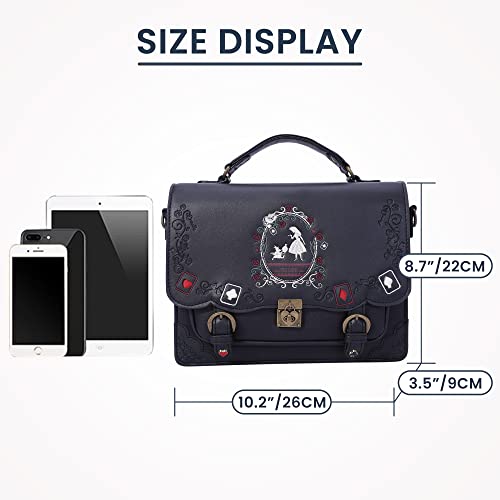 Women Handbag Purse Vintage Messenger Bag Satchel Bag School Backpack Shoulder Bags Crossbody Bag for Girls