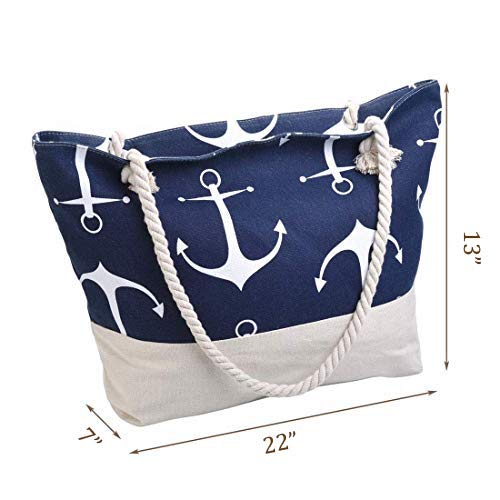 OZCHIN Beach Bag Large Beach Totes Bags for Women Beach Supplies Great Birthday Gifts for Women Mom