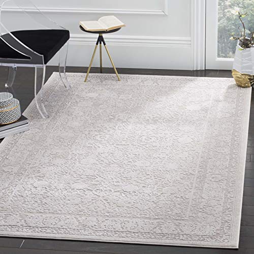 SAFAVIEH Reflection Collection 3' x 5' Beige/Cream RFT663A Vintage Distressed Area Rug